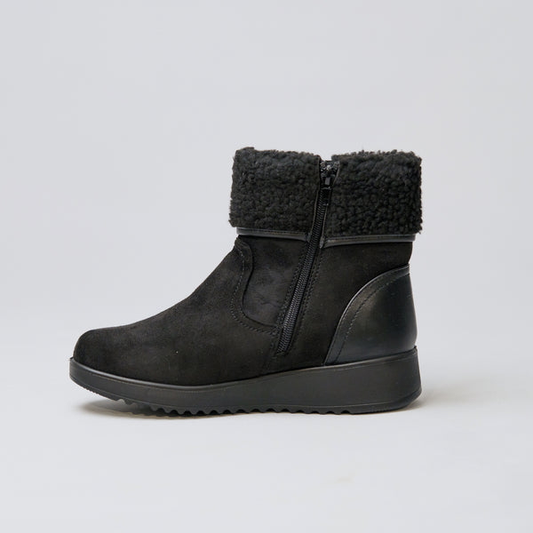 Botin Via Rosmini Algeri Negro - Carillon