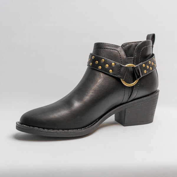 Botin Via Rosmini Rosse Negro - Carillon
