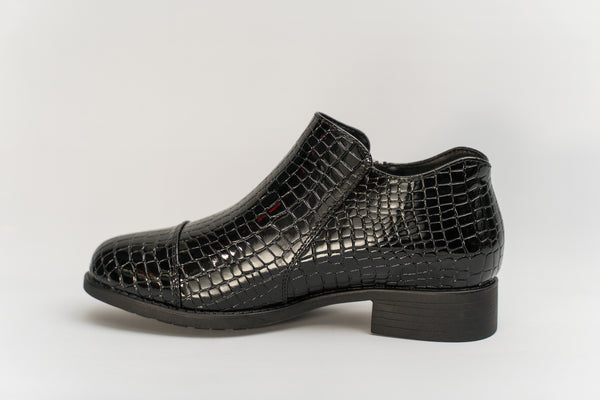 Botin Oliveta Via Rosmini Negro - Carillon